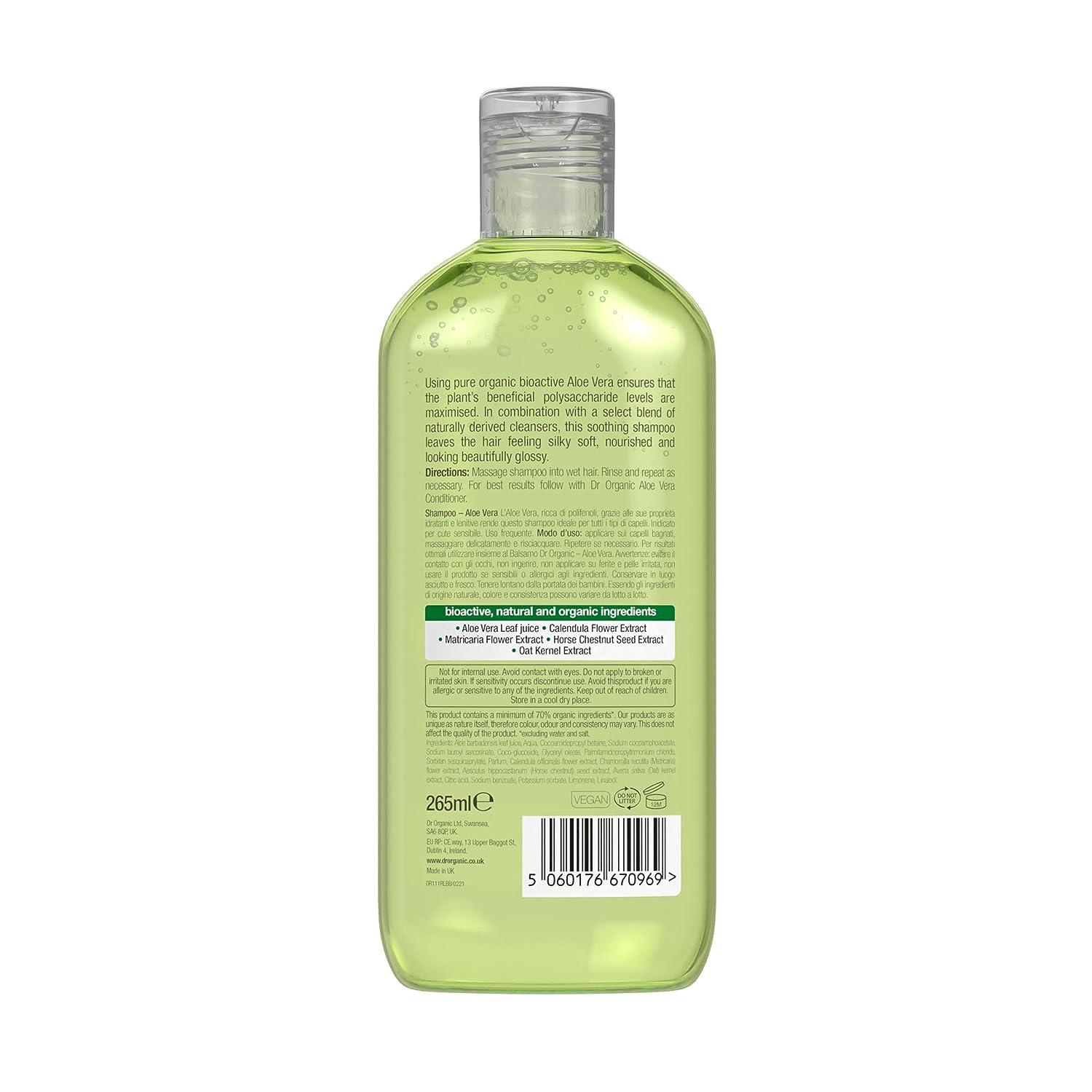 Organic Doctor Aloe Vera Shampoo - 9 fl oz | Natural Hair Care | Buy ...