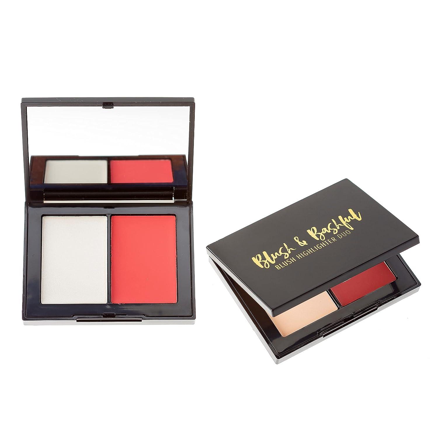 Belle Beauty Blush & Bashful Cream Blush and Highlighter Duo - Blossom ...