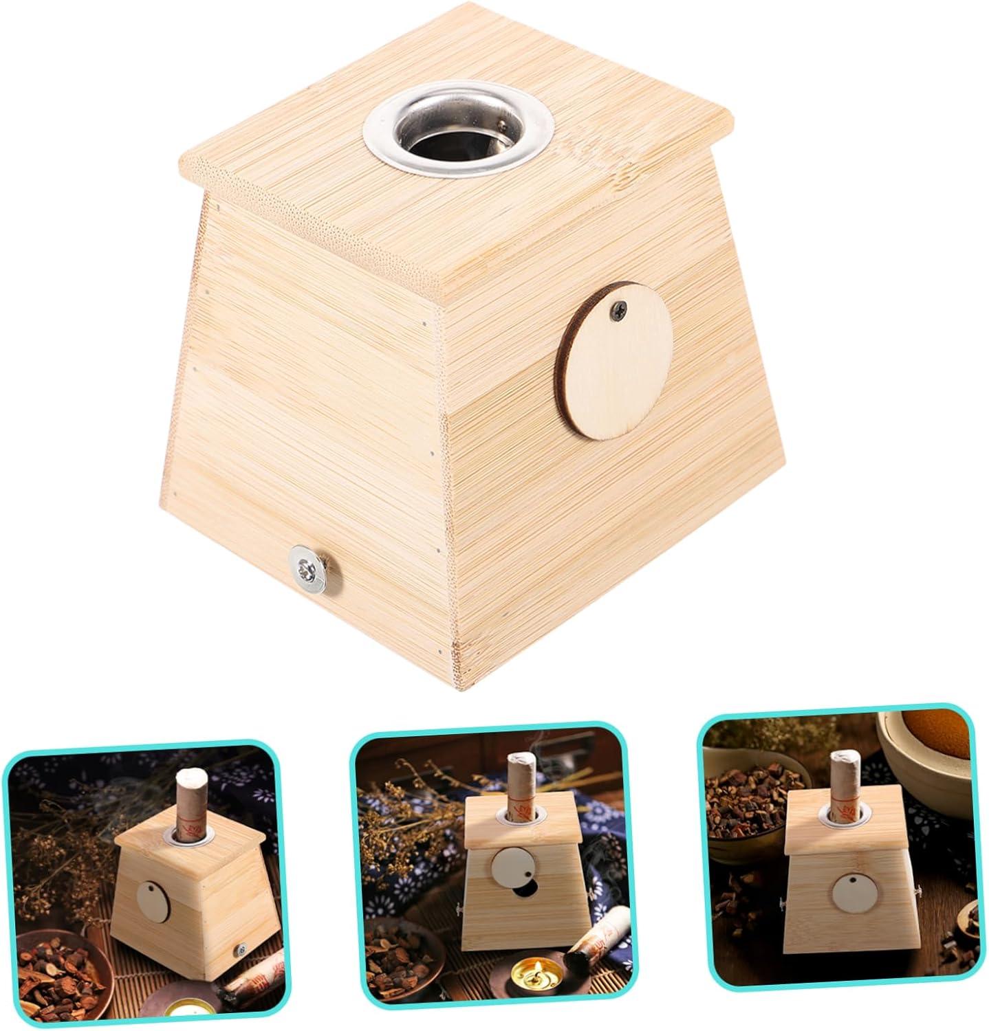 Buy Solustrie 4-Piece Moxibustion Box Set - Adjustable Moxibustion Tool ...