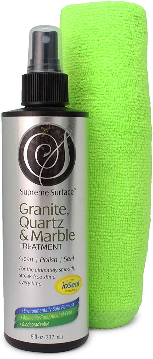 Supreme Surface Daily Stone Cleaner & Sealer Combo Kit - Granite ...