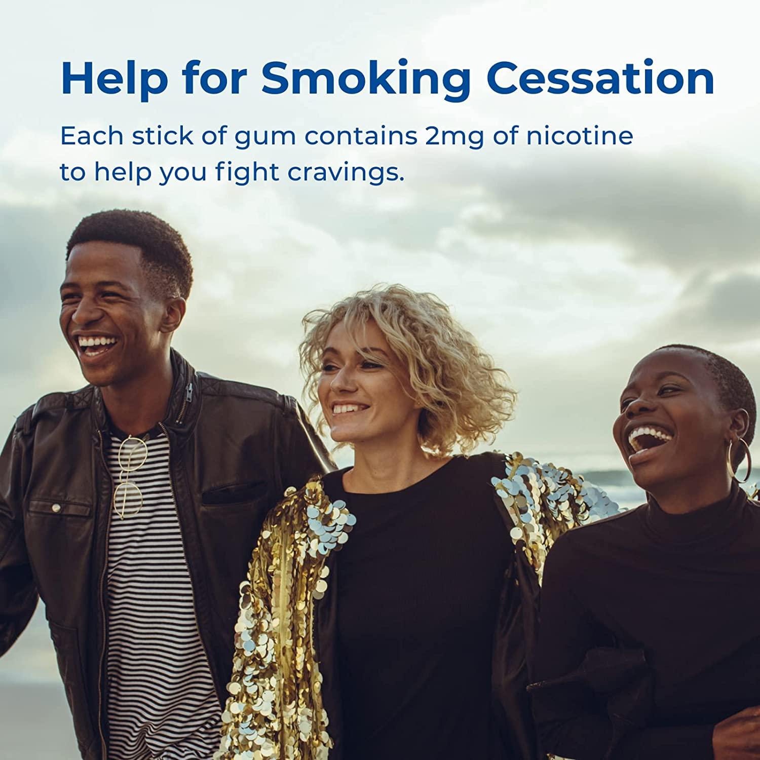 Rite Aid Nicotine Gum 2 mg - 100 Count | Cinnamon Flavor | Quit Smoking ...