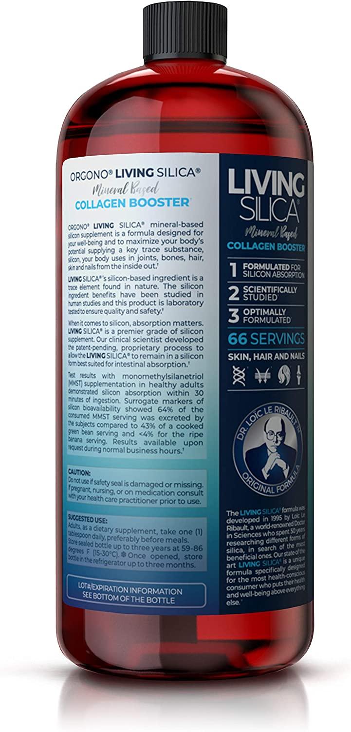 Orgono Living Silica Collagen Booster 33.85 fl oz - Silicium ...