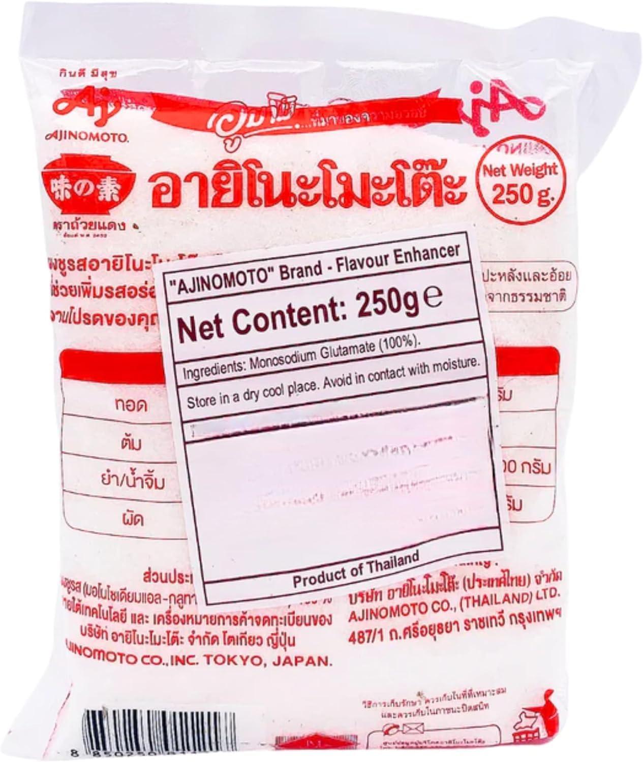 Ajinomoto MSG Monosodium Glutamate 250g | Buy Now with Express ...
