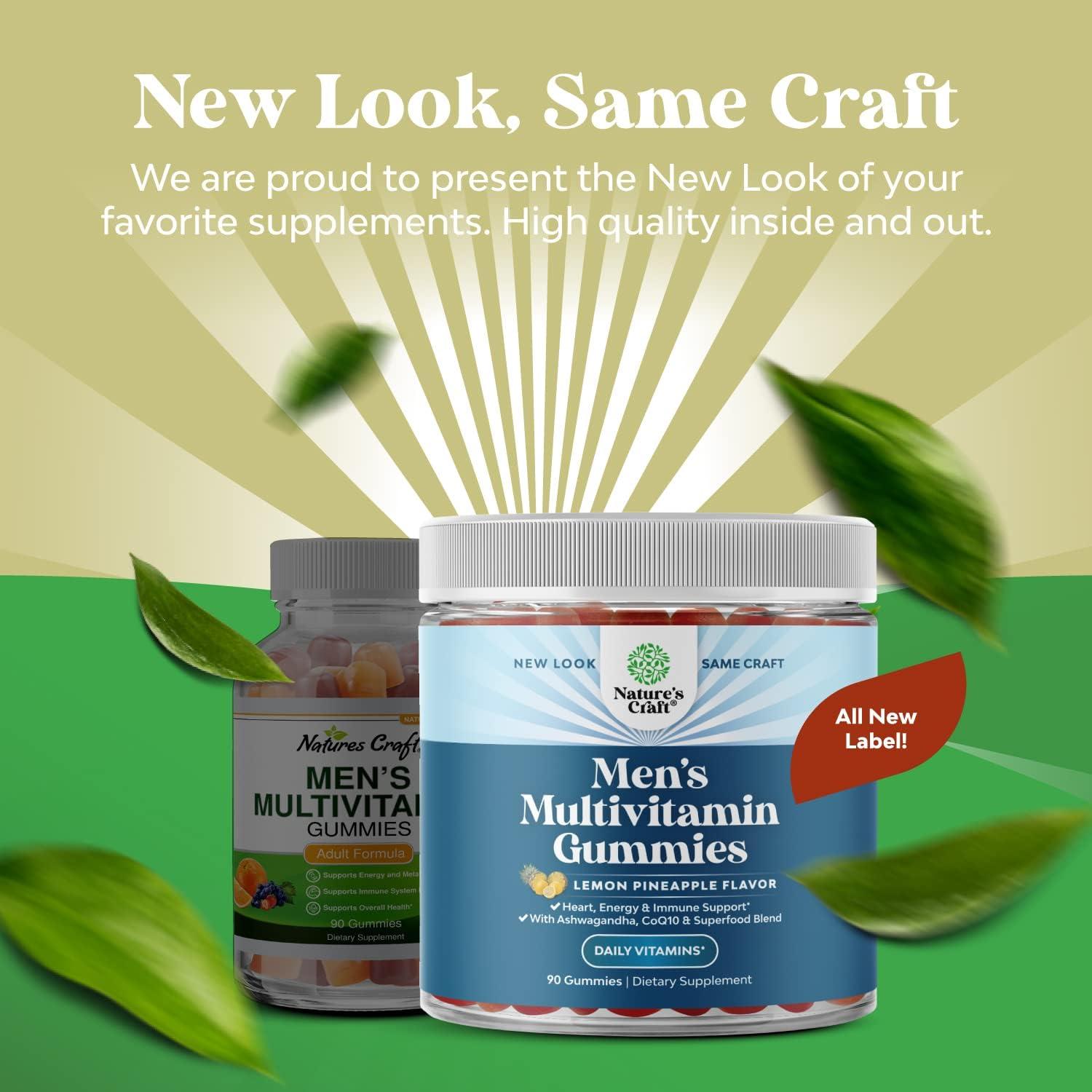 Men's Multivitamin Gummies with Superfood Complex - Energy & Immune ...