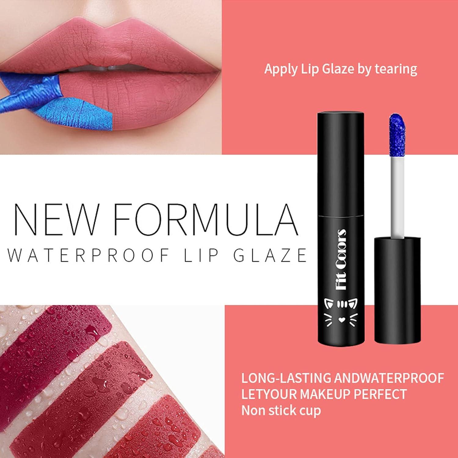 Cordyglow 5 Colours Peel Off Lip Gloss Long Lasting Lip Tint Peel Off
