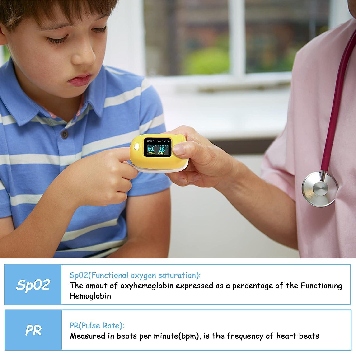 Pulse Oximeter Fingertip Monitor for Baby | SpO2 with Plethysmograph and Perfusion Index | Buy ...