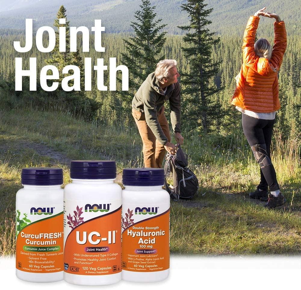 Now Foods UC-II Joint Health Collagen - 120 Veg Capsules for Ultimate ...