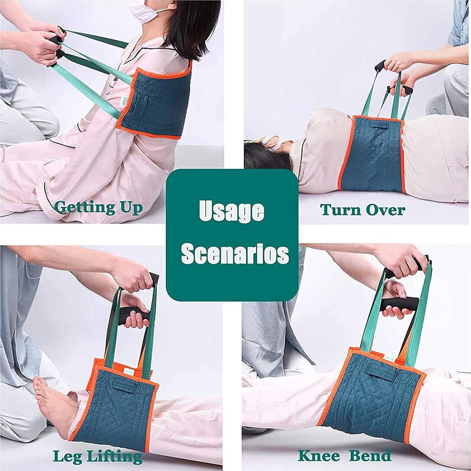 Transfer Sling Heavy Duty Mobility Lift Assist Gait Transfer Belt ...