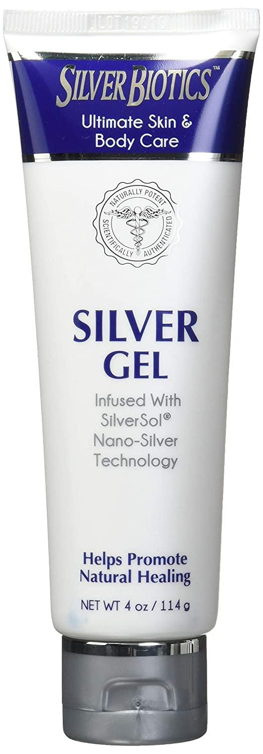 Silver Biotics Colloidal Silver Gel 4 Oz - Pack of 2 | Silversol Nano ...