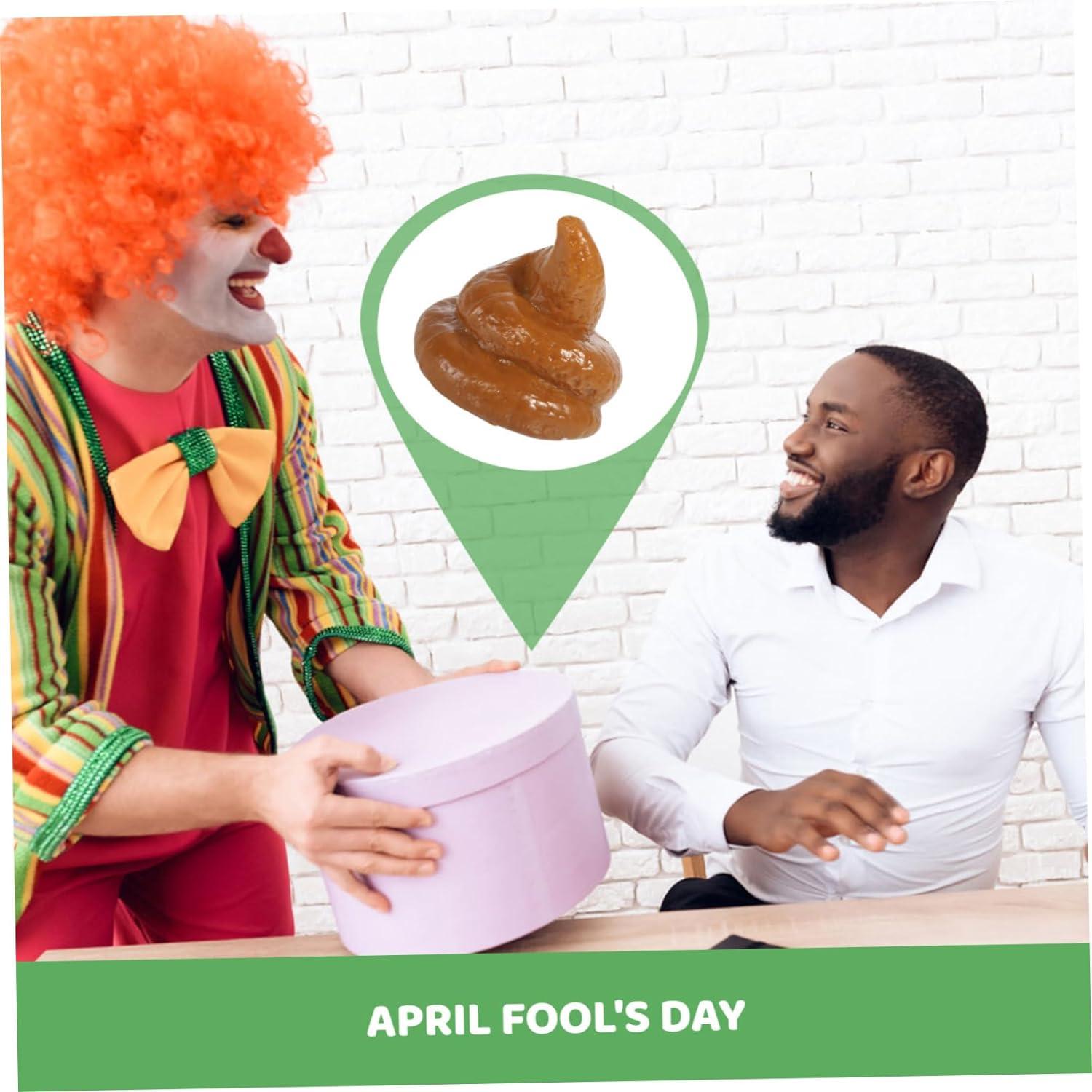 NOLITOY 6 pcs Simulation Poop Fake Dog Toy Novelty Mischief Poop Fake ...