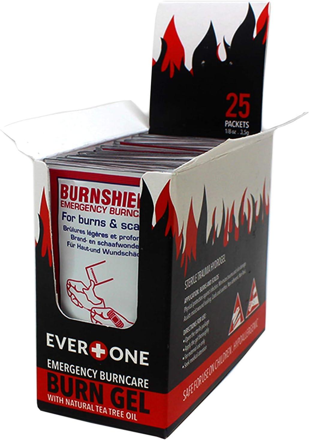 EverOne Emergency Burncare Burn Gel 3.5g Packets 25 Count 25 Count ...