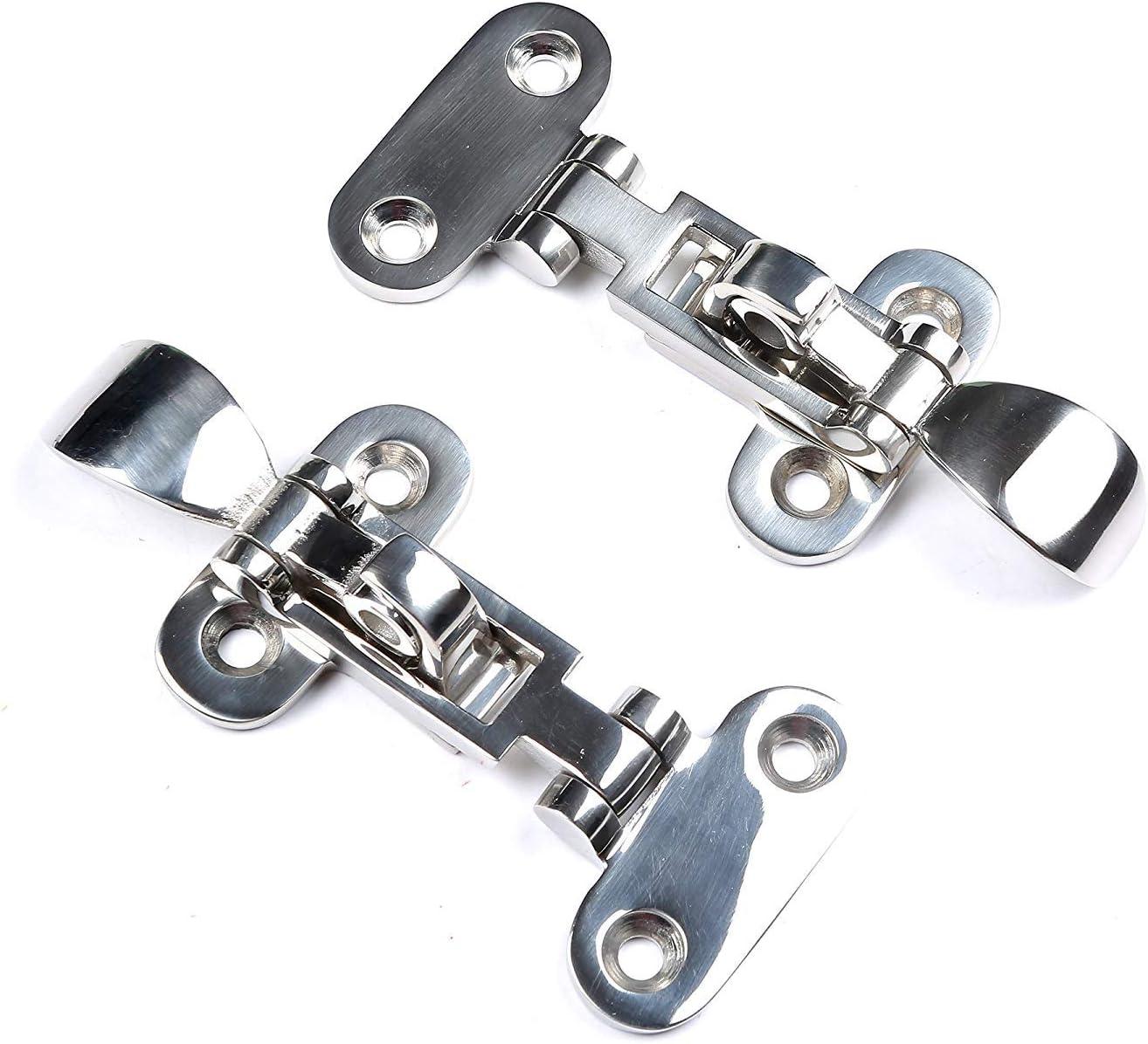 Marine 316 Stainless Steel Lockable Hatch Hold Down Clamp Latch (2 PCS ...