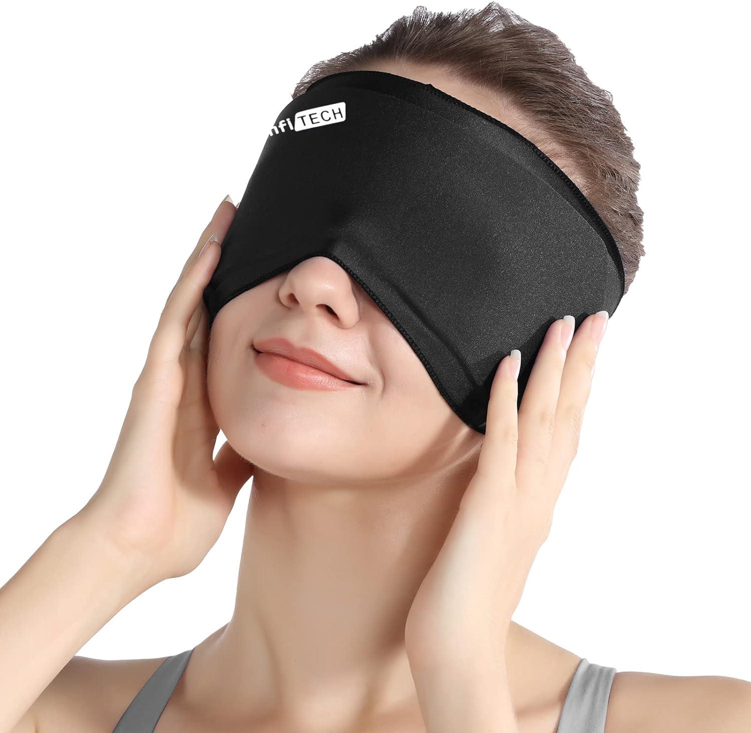 ComfiTECH Reusable Gel Eye Mask for Puffy Eyes - Cold Compress for Dark ...