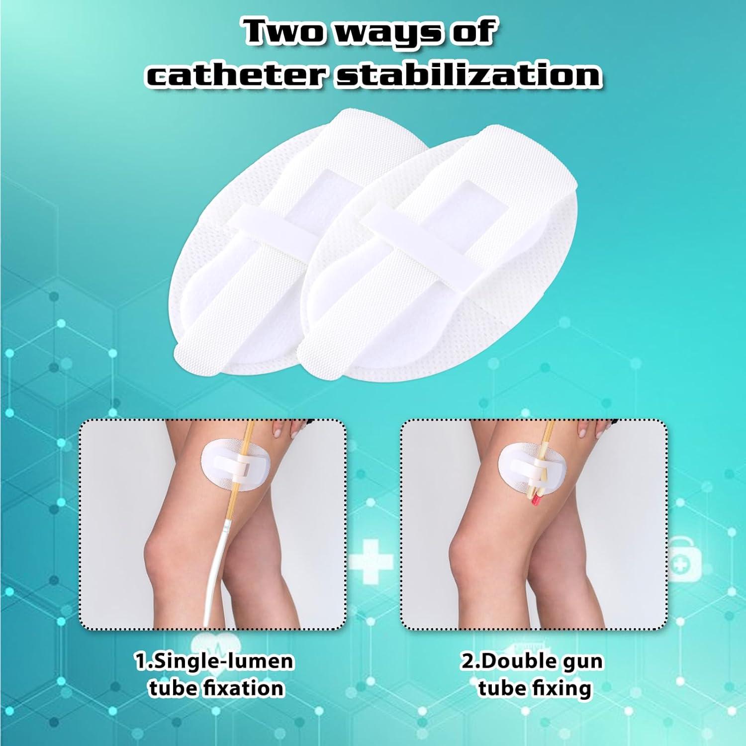 6 Pieces Foley Catheter Stabilization Device Statlock Foley Catheter ...