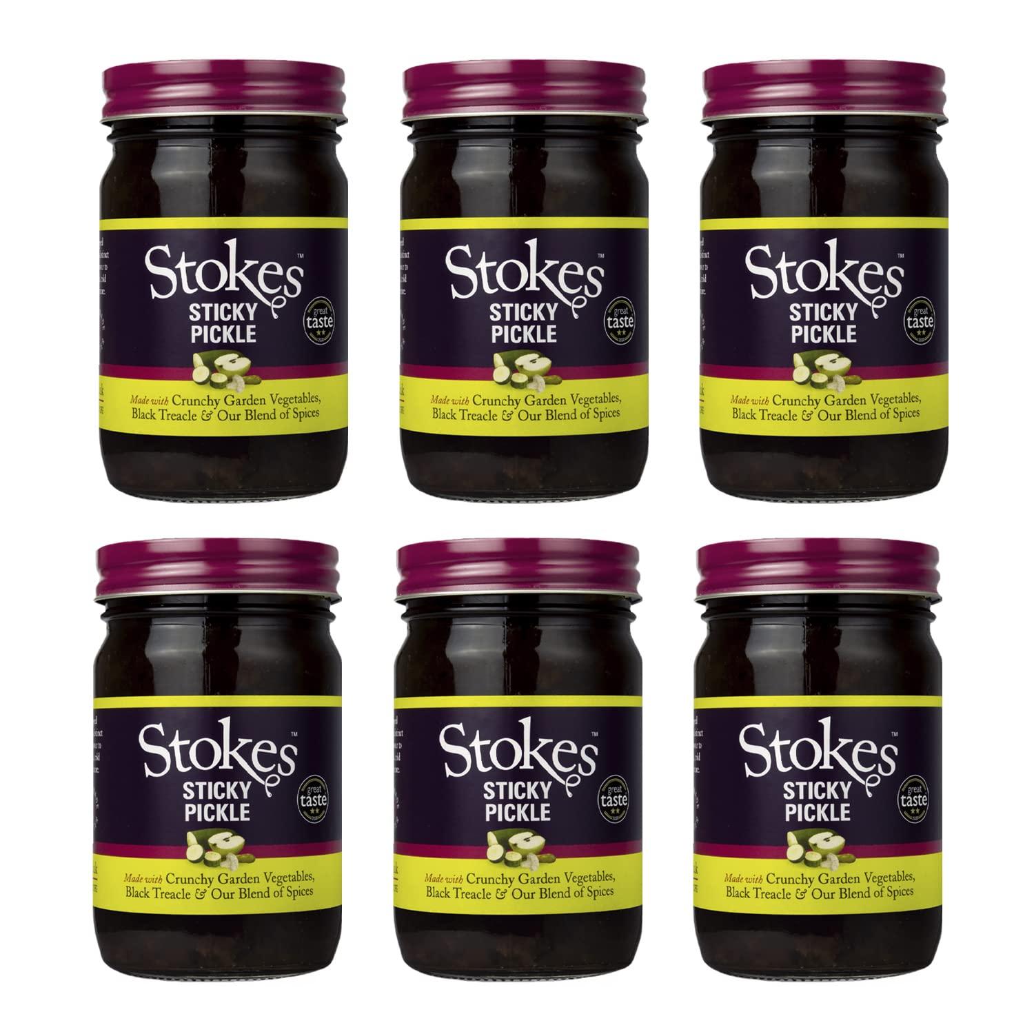 Stokes Sticky Pickle Jar 430g - Pack of 6 | Buy Now with Express ...