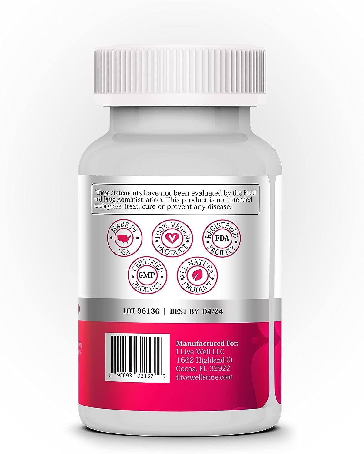 I Live Well Fem-pH Vaginal Suppositories | OB/GYN Approved | 100% Pure ...