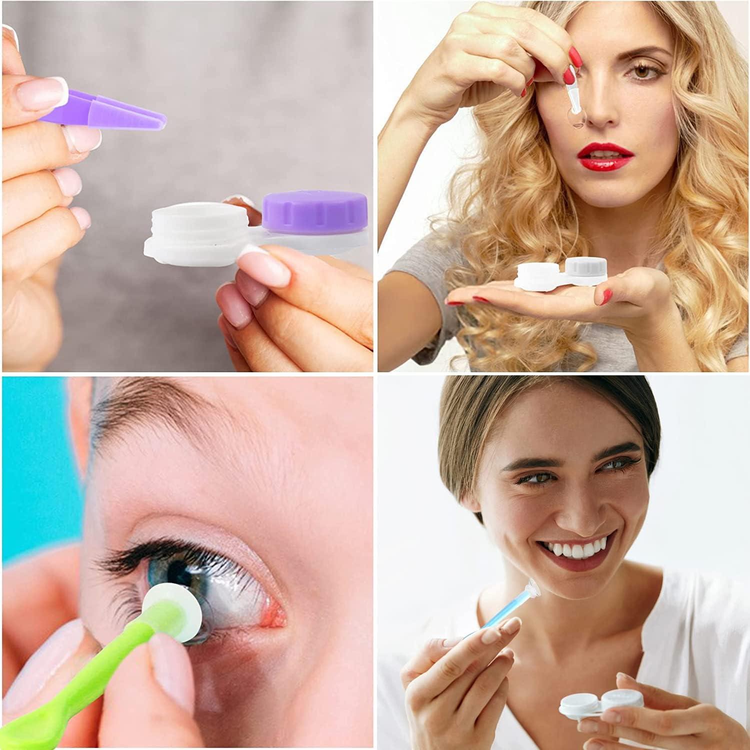 10 Pcs Contact Lens Remover Tools and Applicator Set for Travel ...