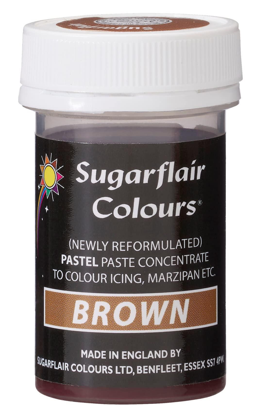 Sugarflair Spectral Pastel & Tartranil Food Colouring Paste Gel - 25g ...
