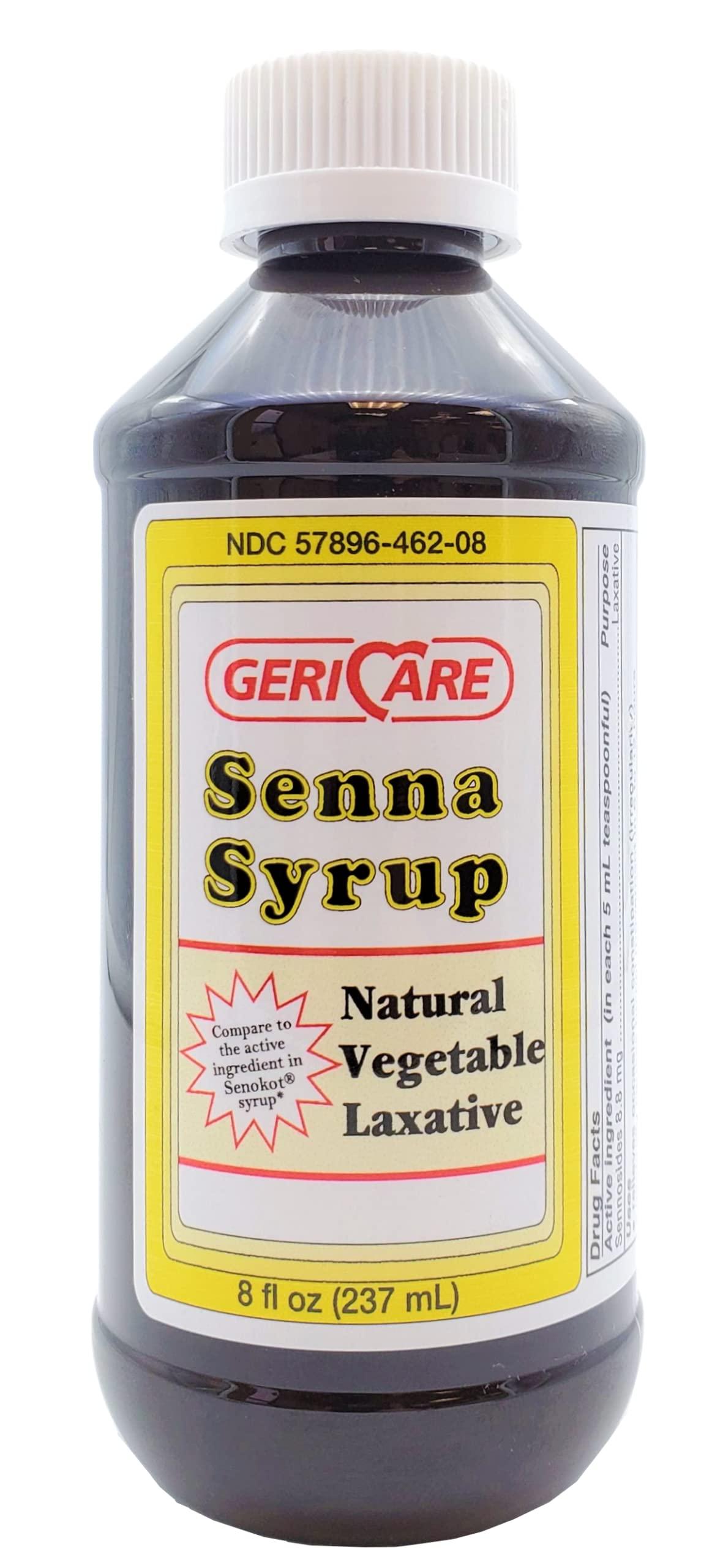 Senna Syrup 8 Oz - Natural Laxative for Digestive Health | [Brand Name]