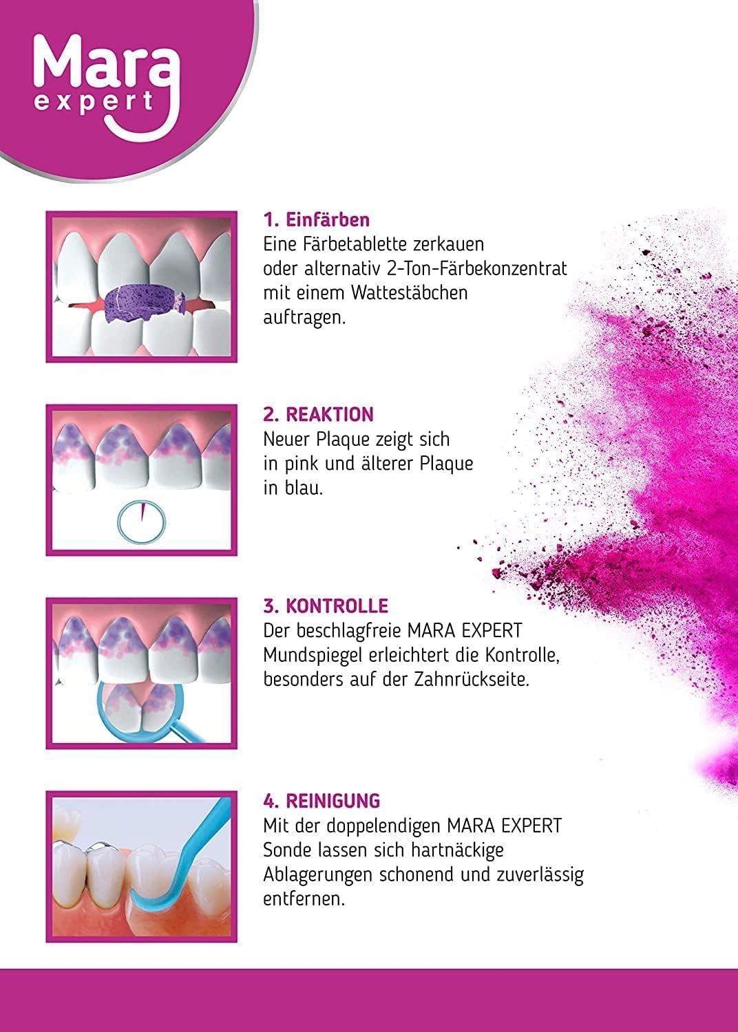 Tooth Colored Plaque Dyeing Tablets for Kids & Adults | Mara Expert ...