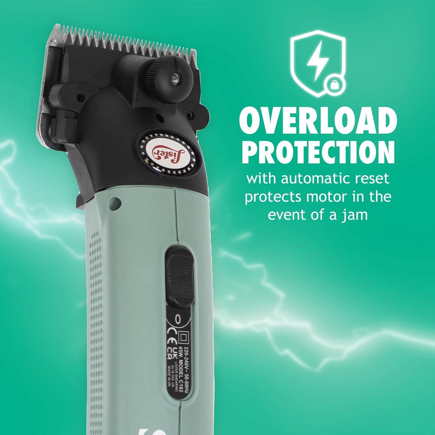 Lister Star Horse Clipper - Green Professional Animal Clipper Clippers ...