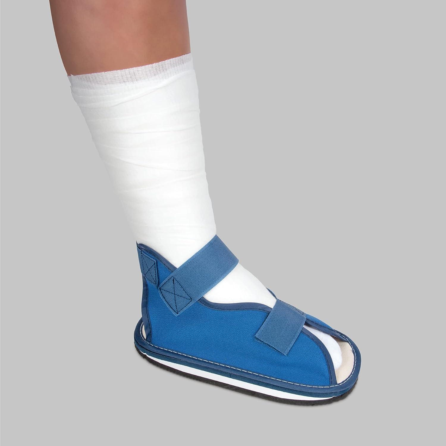 Azmec Economy Super Cast Shoes - Postoperative Cast Boot for Fracture ...