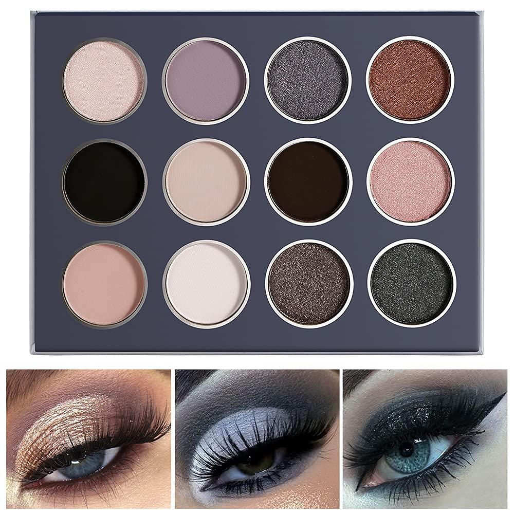 dark grey eyeshadow