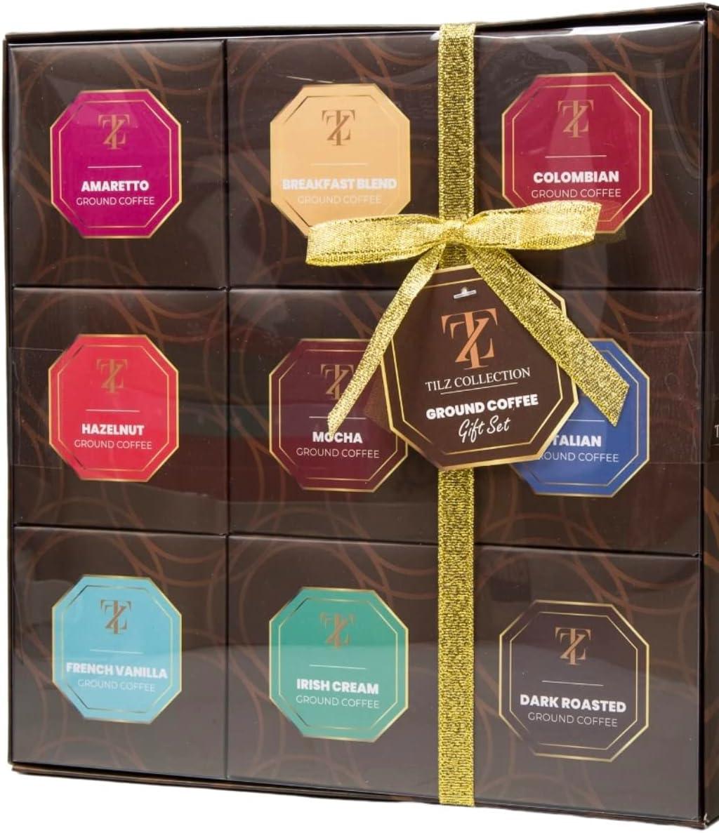 Ground Coffee Selection Gift Set - Coffee Gift Sets for Coffee Lovers ...