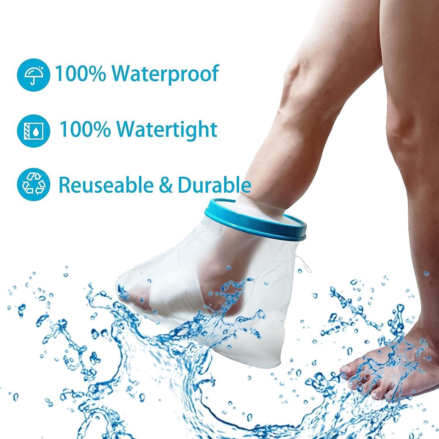 VOOVEN Waterproof Leg Cover - Shower Cast Protector for Adults ...