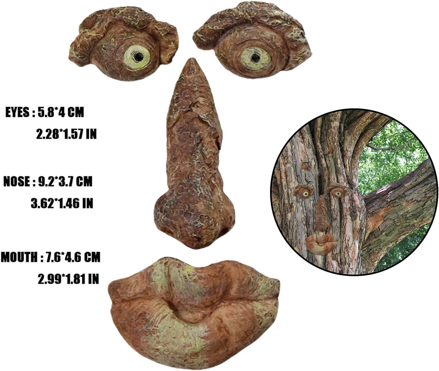 Old Man Tree Face Decoration | Bark Ghost Face Art | PureZoneA | Buy ...