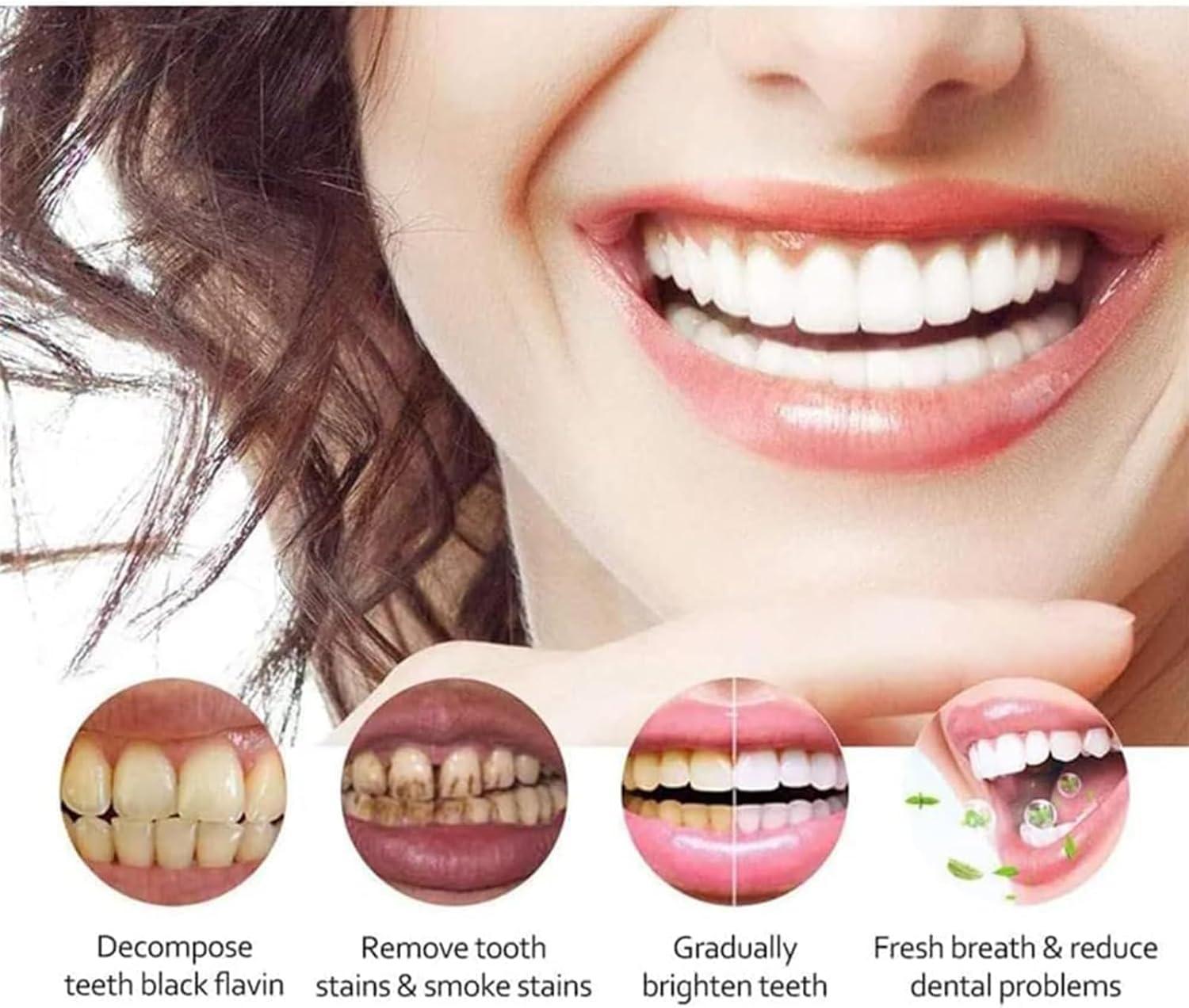 Fortbite Tooth Powder - Natural Whitening Toothpaste with Bentonite ...