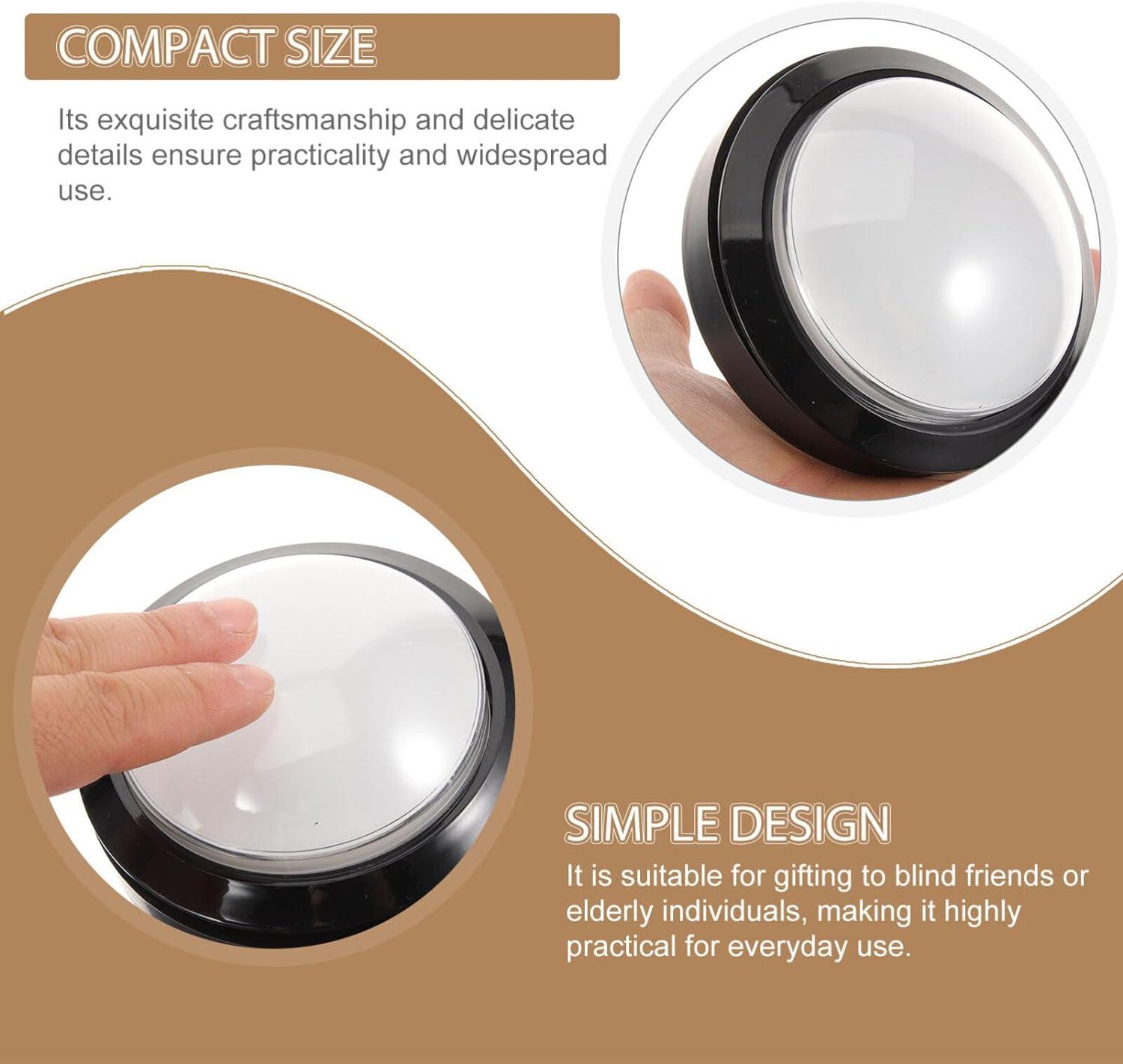 DEARMAMY 4 Large Talking Button Clock for Visually Impaired Elderly ...