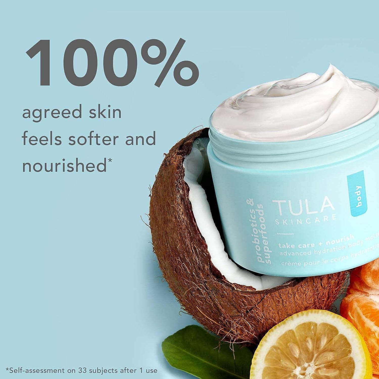 TULA Take Care + Nourish Hydration Body Moisturizer - Vitamin C & Yuku ...