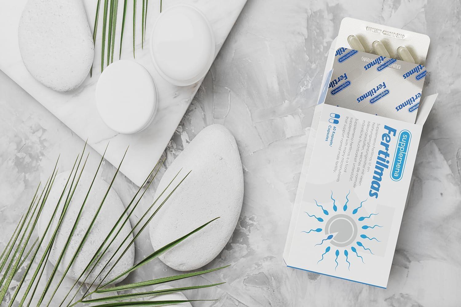 Supplemena Fertilmas Male Fertility Supplements - 60 Capsules | Buy Now ...