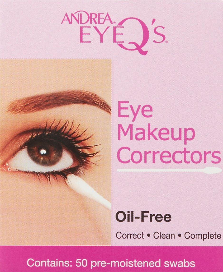 Andrea Eyeq Oil-free Eye Make-up Correctors Pre-moistened Swabs 300ct ...