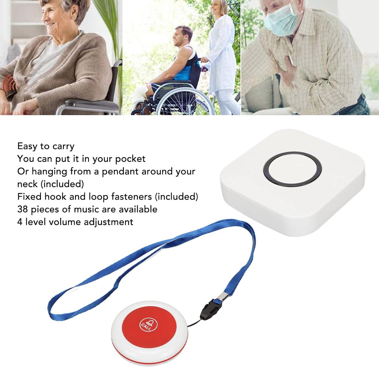 Wireless Pager System for Nursing Staff | 4-Stage Volume | Waterproof ...