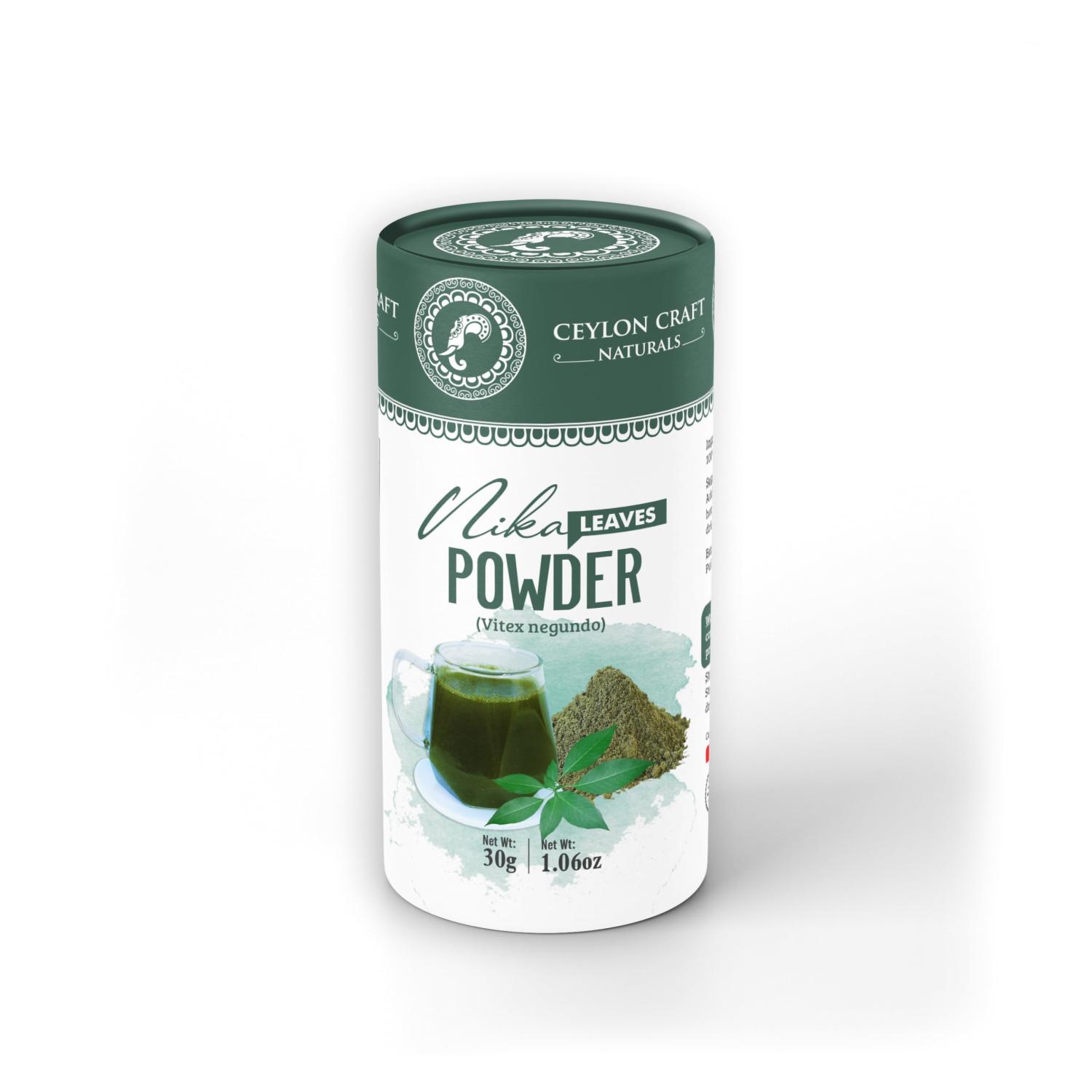 Ceylon Craft Naturals Nika Leaves Powder