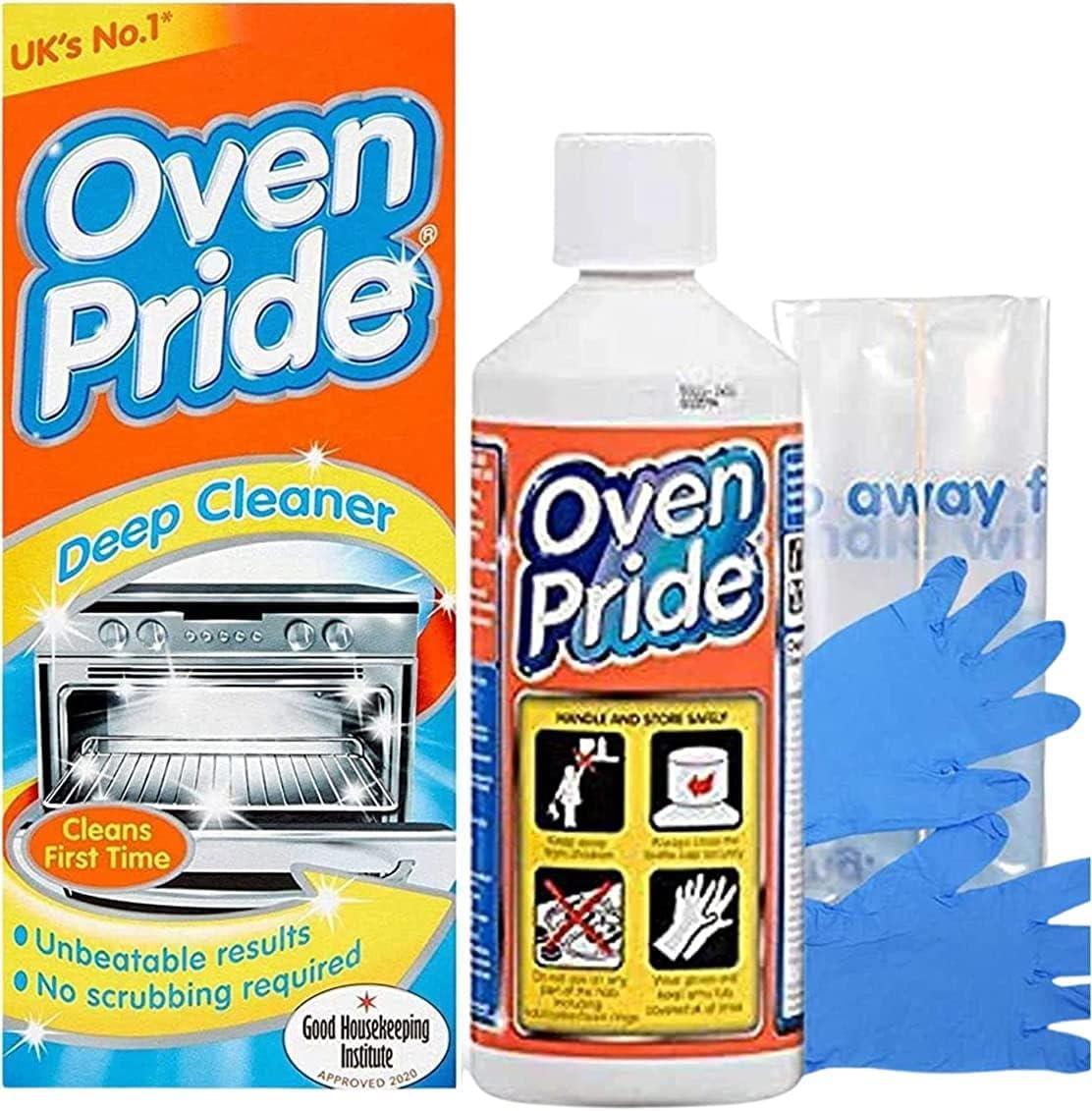 Oven Pride Deep Cleaner Oven Kit 500ml 4Pk