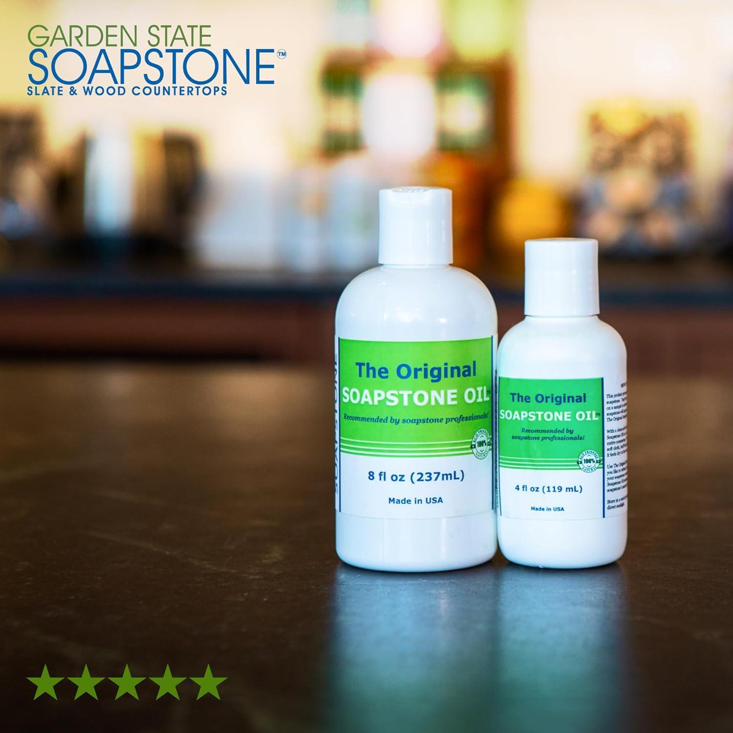 Original Soapstone Oil - Food Safe Natural Oils for Kitchen Countertops ...