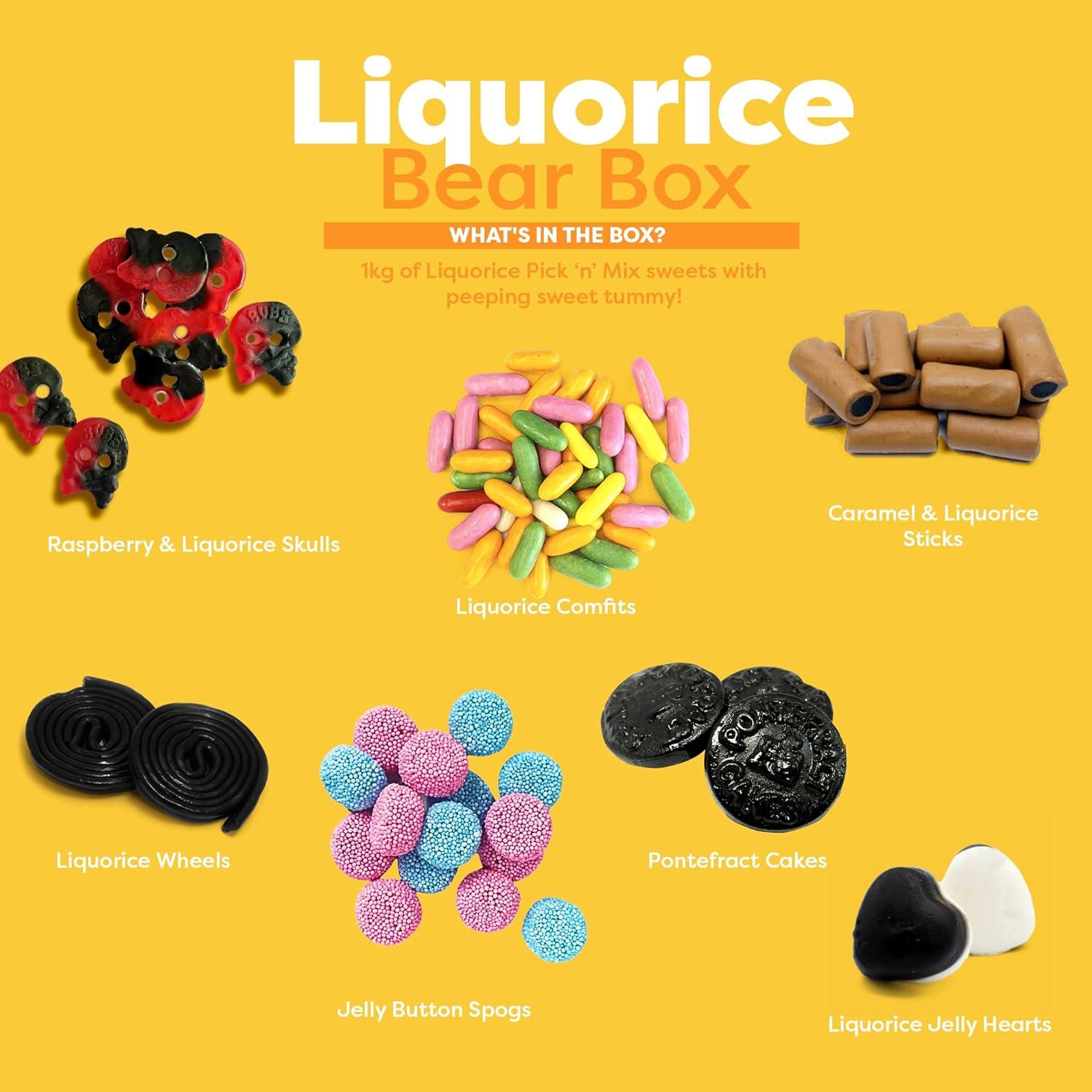 Liquorice Gift Box 800g - Heavenly Sweets Selection for Him | Birthday ...