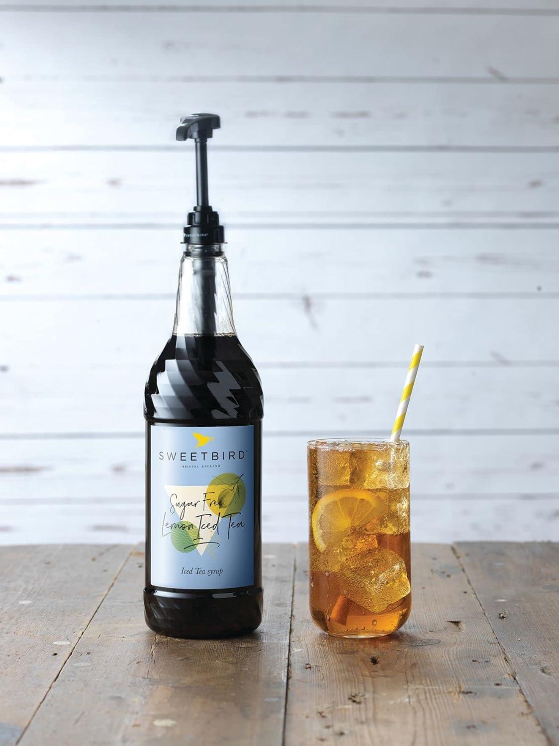 Sweetbird Sugar-Free Lemon Iced Tea Syrup (1L) - Vegan-Friendly | Buy ...