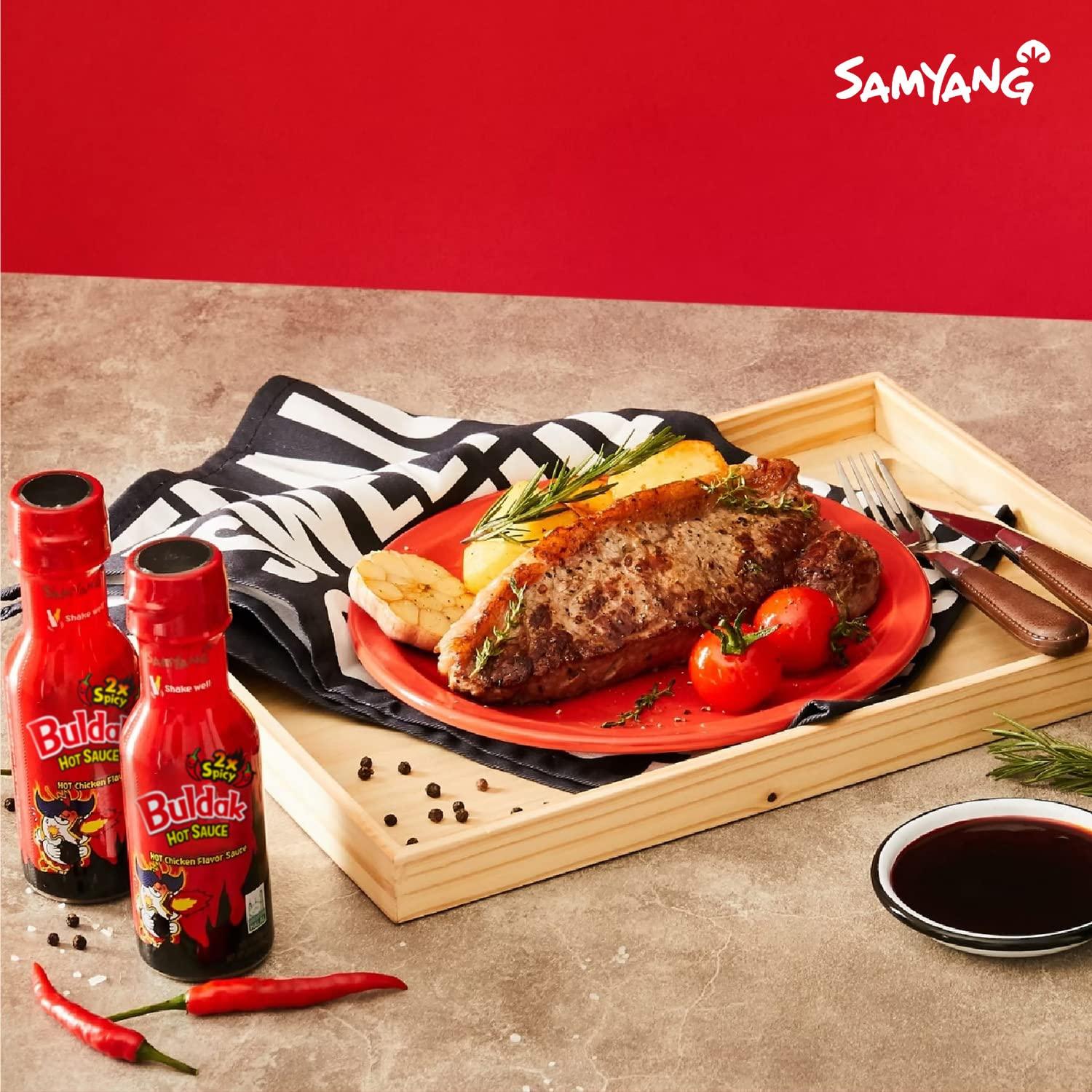 Samyang 2X Buldak Korean Spicy Hot Chicken Sauce 7oz - Authentic ...
