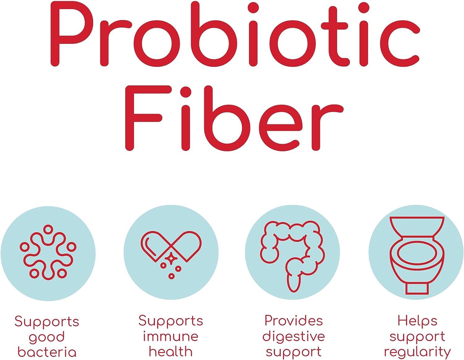 Health Plus Probiotic Fiber - 30 Capsules, Detox Dietary Supplement ...