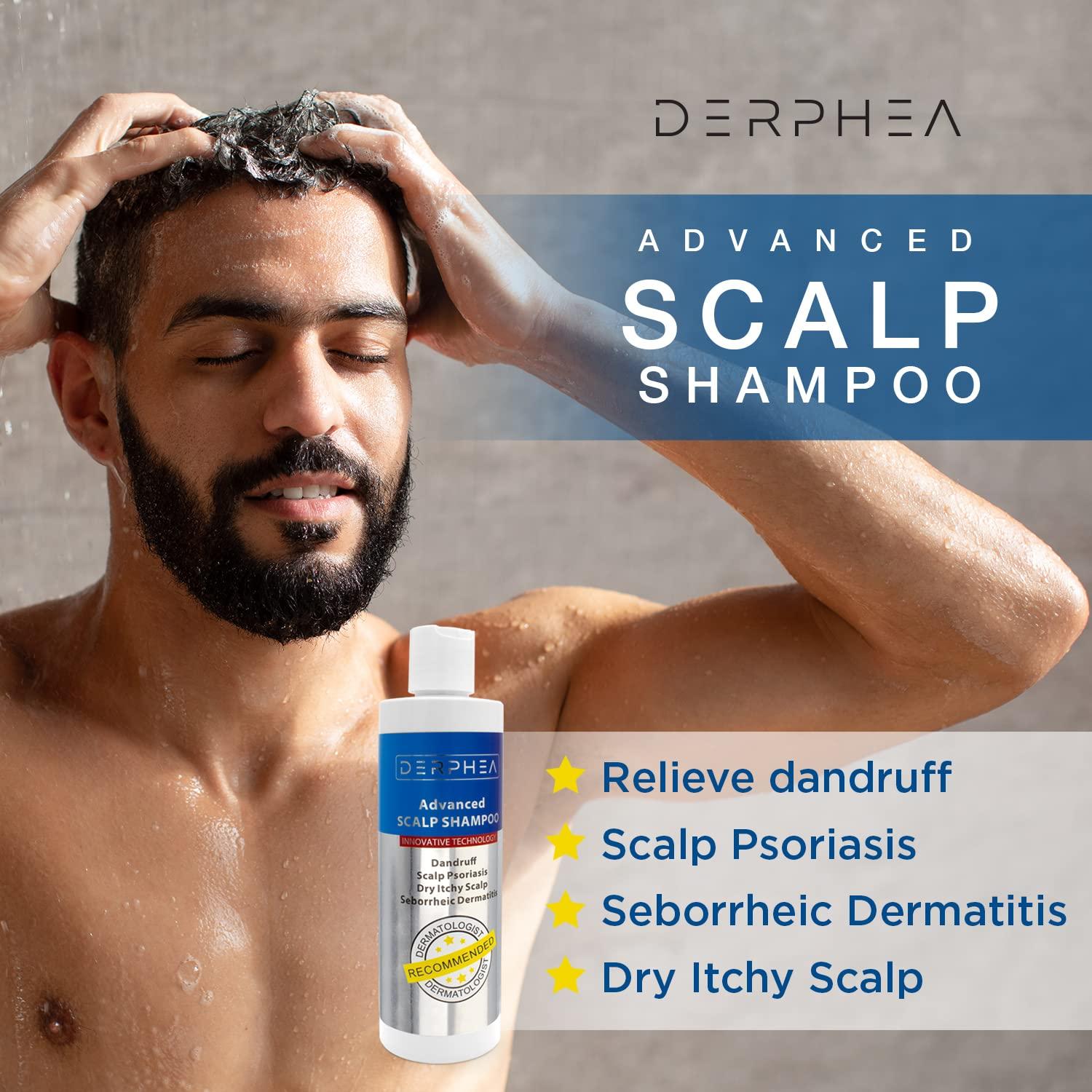 DERPHEA Psoriasis Folliculitis Seborrheic Dermatitis Dry Itchy Scalp ...