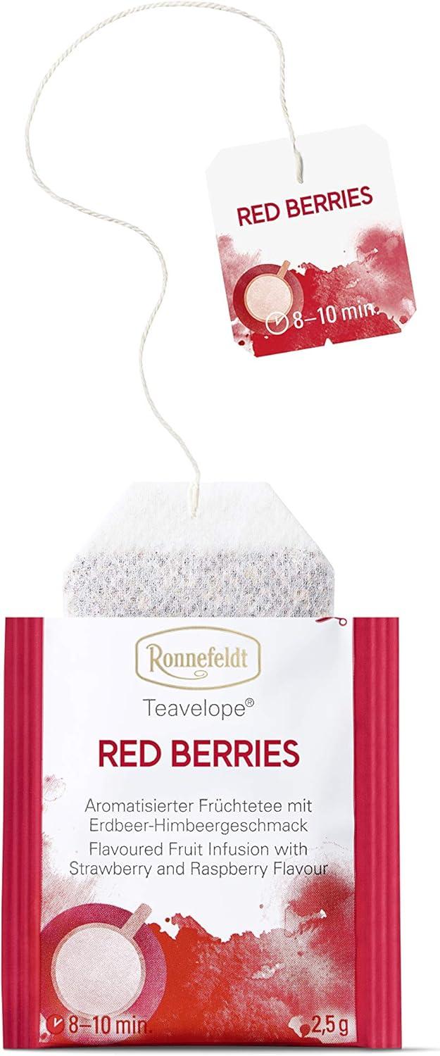 Ronnefeldt - Teavelope - Red Berries - Flavoured Fruit Tea - 25 X 2.5g ...