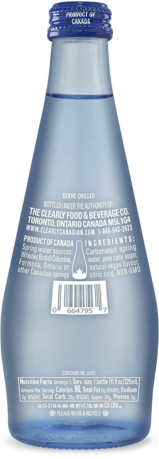 Clearly Canadian Nutrition Facts