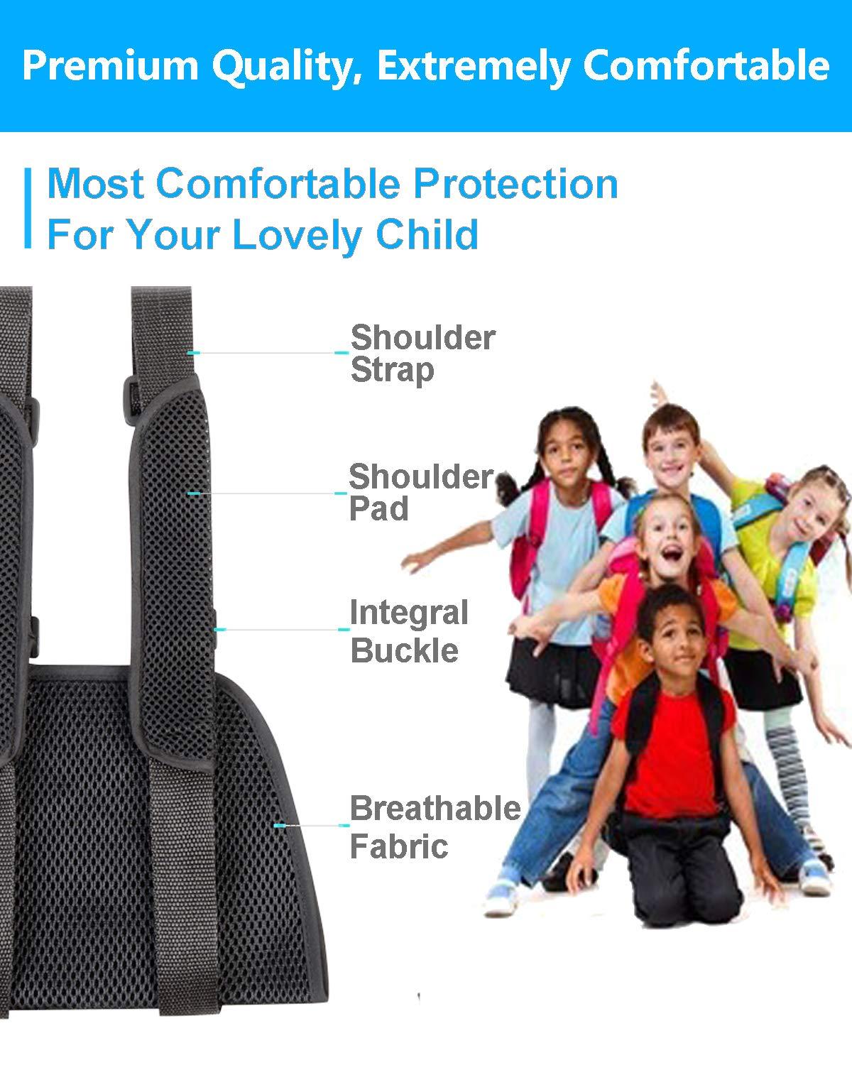DouHeal Medical Kids Arm Sling - Breathable, Adjustable Toddler Arm ...