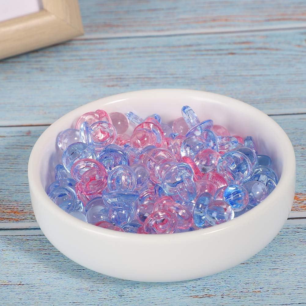 Acrylic Baby Pacifiers - 100 Pack for Birthday Parties & Baptisms ...