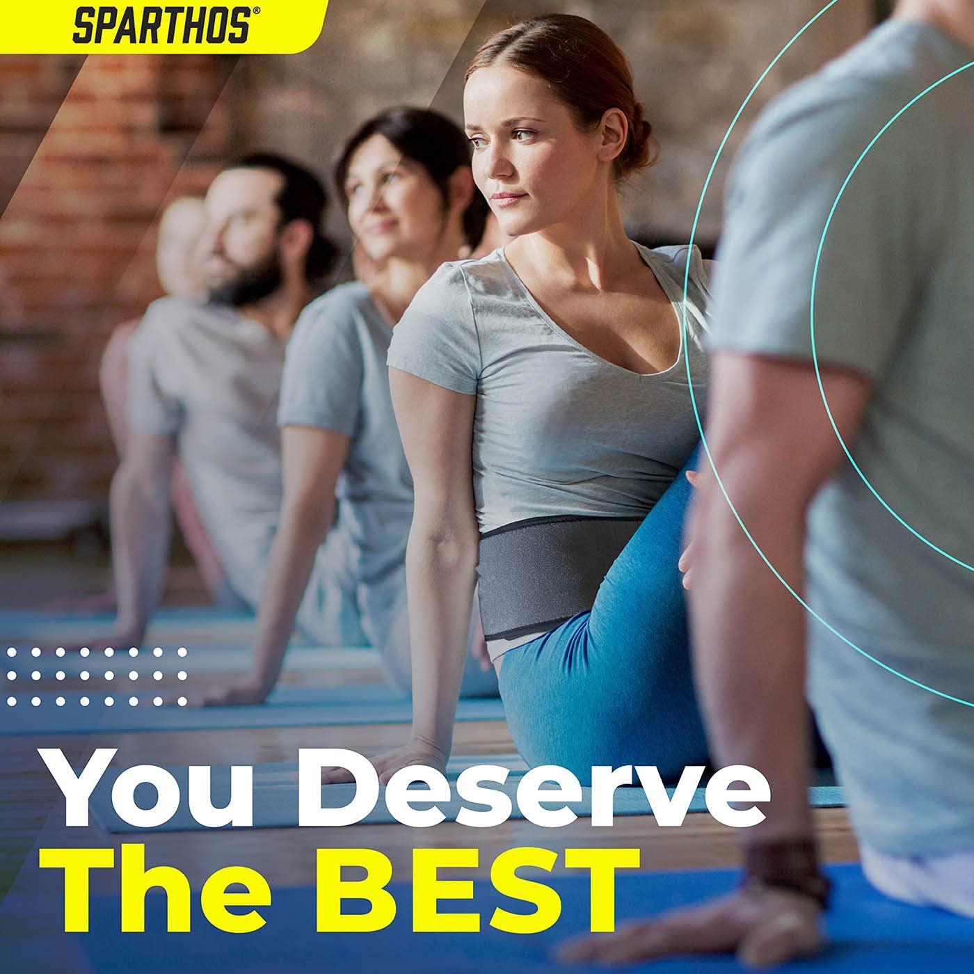 Sparthos Hip Brace - Sciatic Nerve & SI Joint Support Belt for Men ...