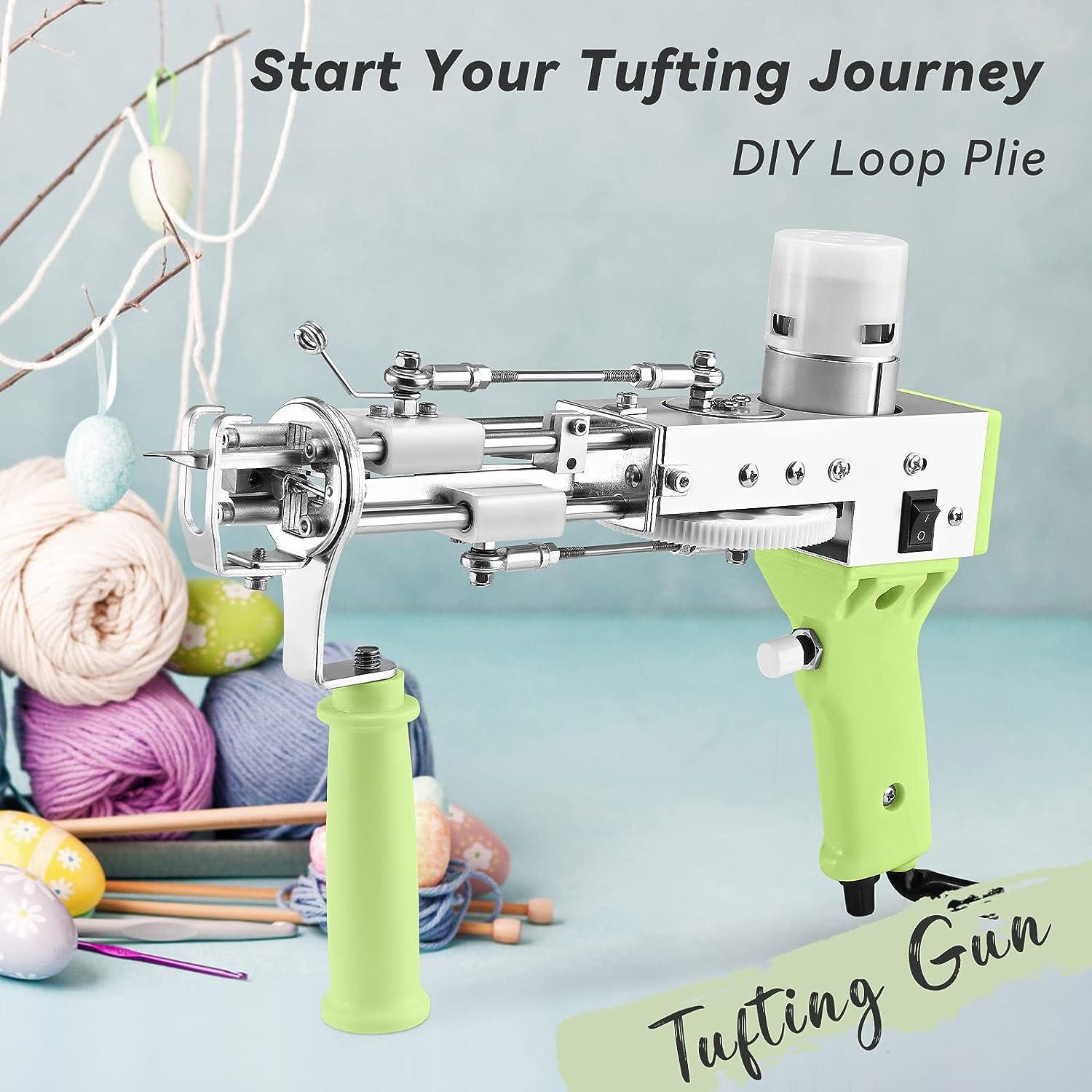 FancyBant Tufting Gun 2 in 1 Rug Kit for Cut Pile and Loop Pile ...